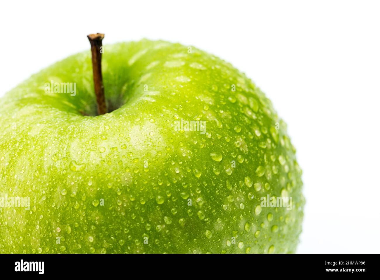apple with rain drops Stock Photo - Alamy