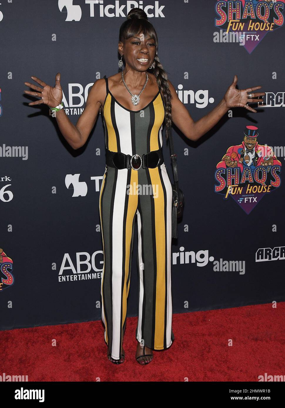 Melanie Comarcho arrives at SHAQ'S Fun House presented by FTX held at ...