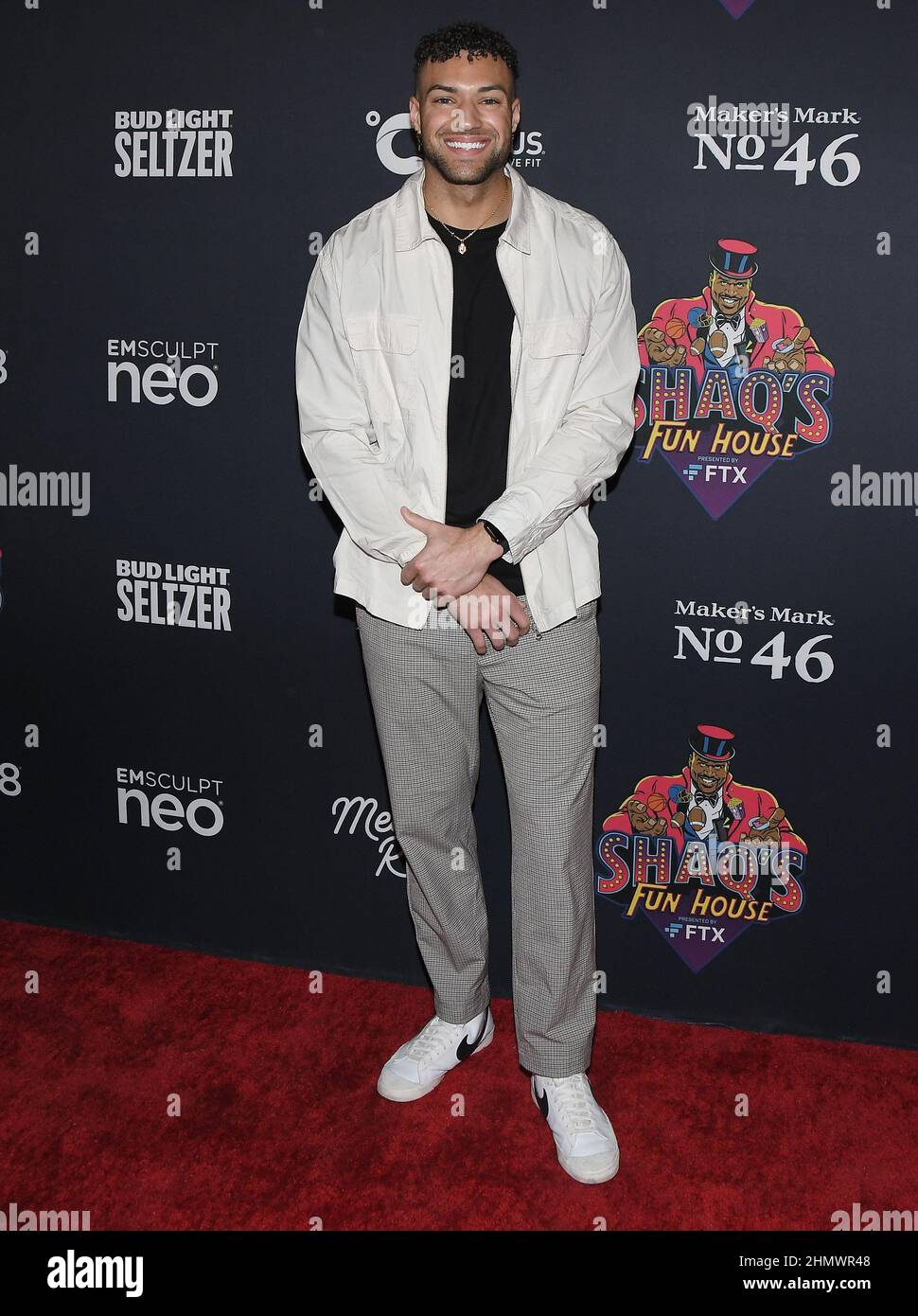 Jaylin James arrives at SHAQ'S Fun House presented by FTX held at The ...