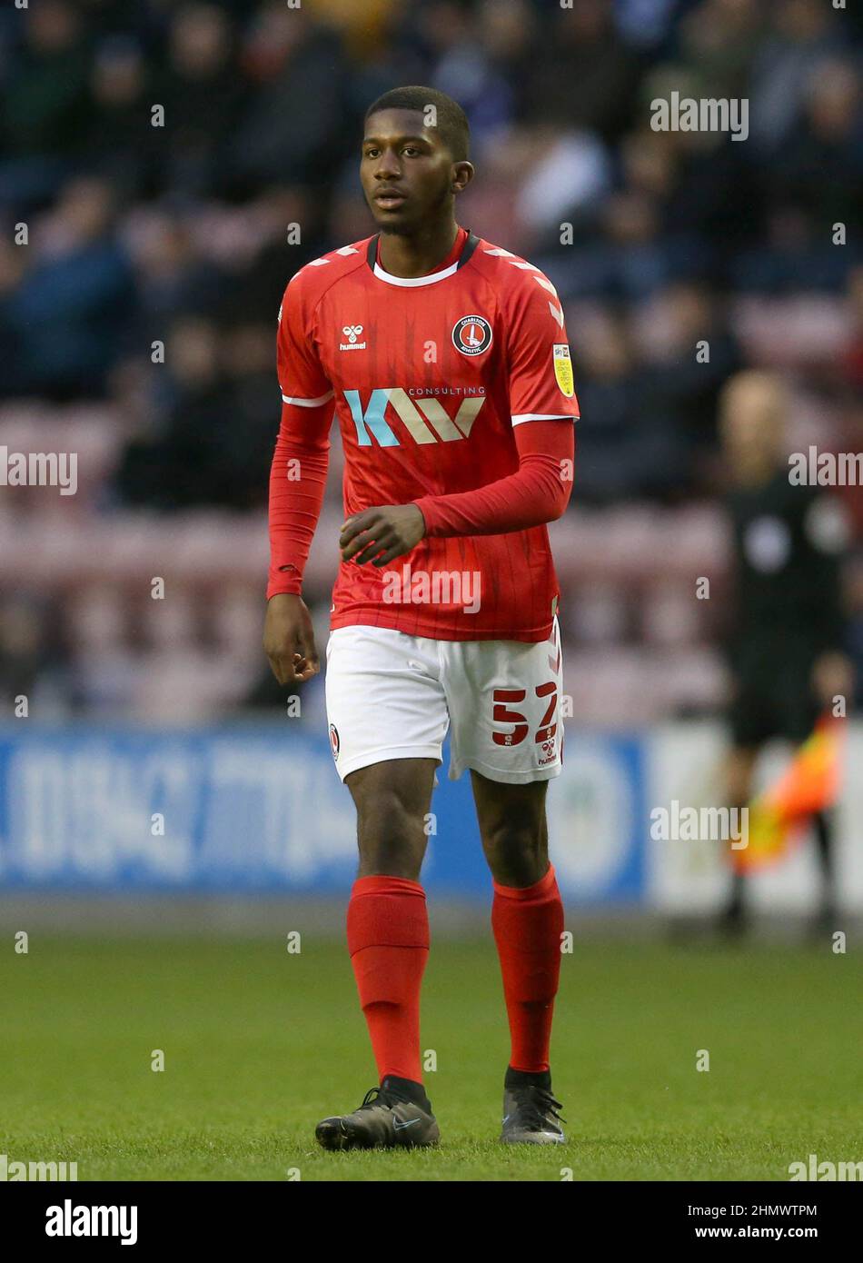Charlton Athletic's Daniel Kanu during the Sky Bet League One match at ...