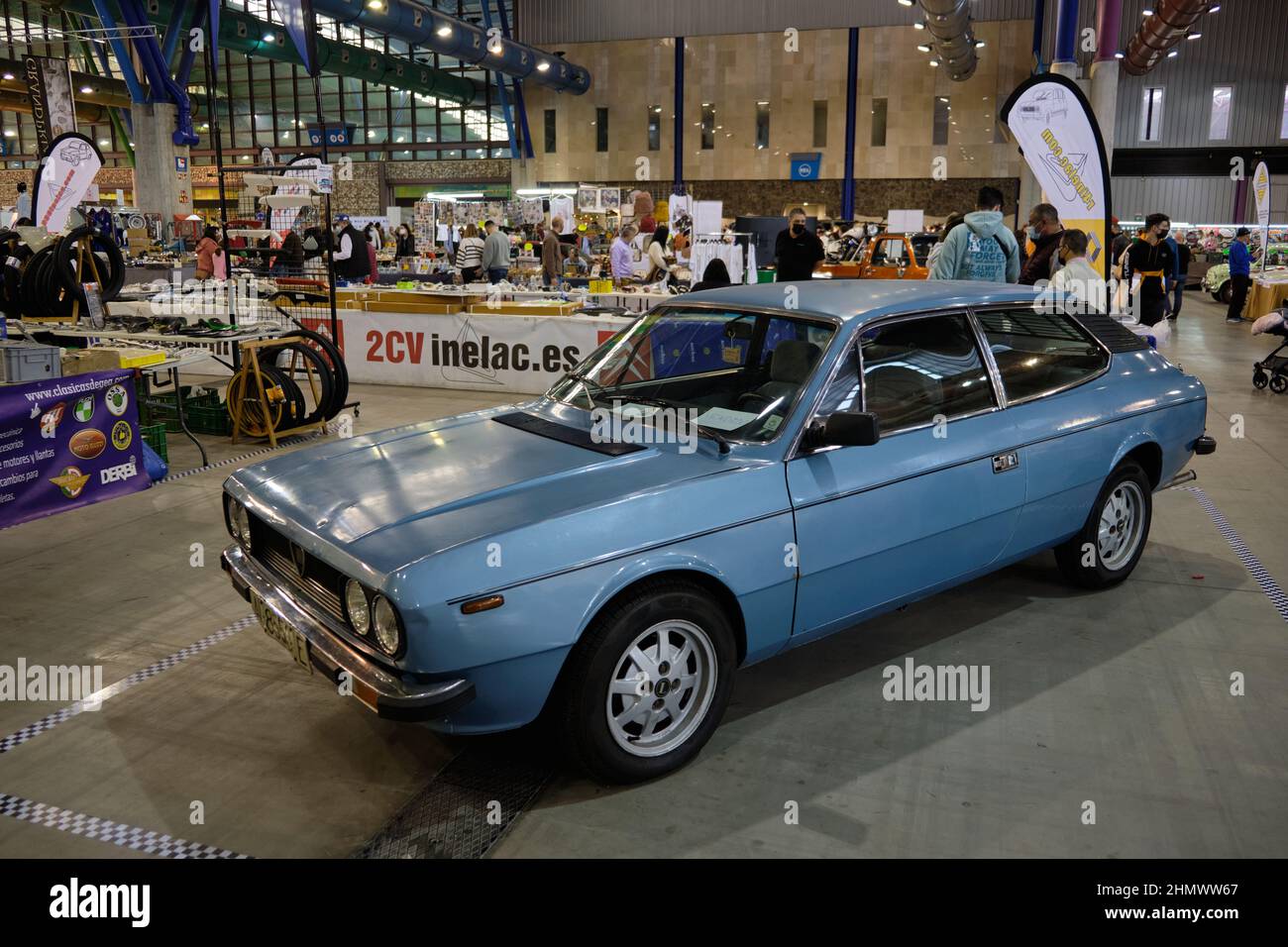 Lancia Beta HPE. Retro Malaga 2022, Spain Stock Photo - Alamy