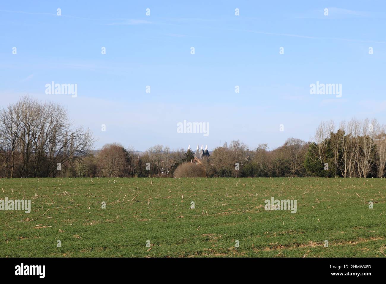 Hadlow , Kent Stock Photo - Alamy