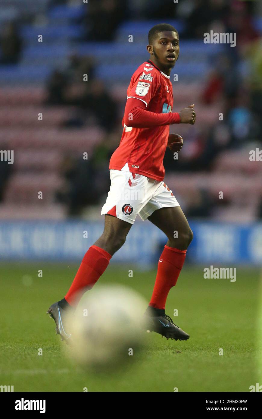 Charlton Athletic's Daniel Kanu during the Sky Bet League One match at ...