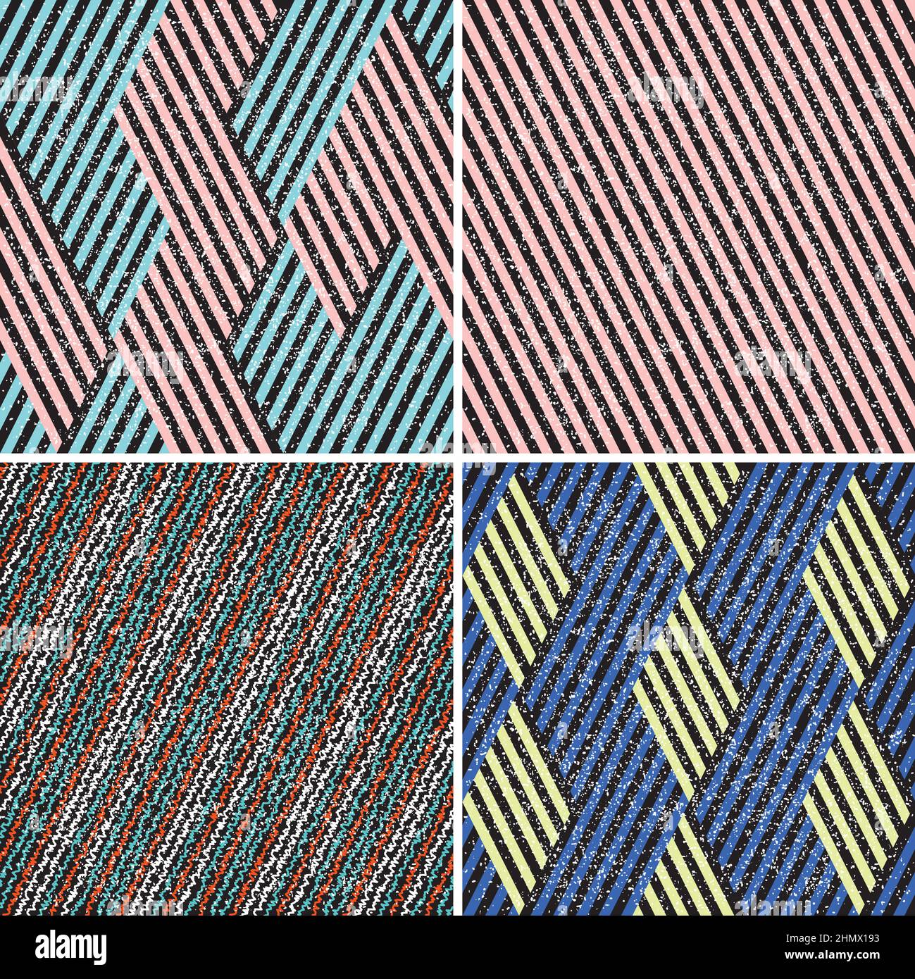 4 different vector patterns in the same package(eps). One pattern is ...