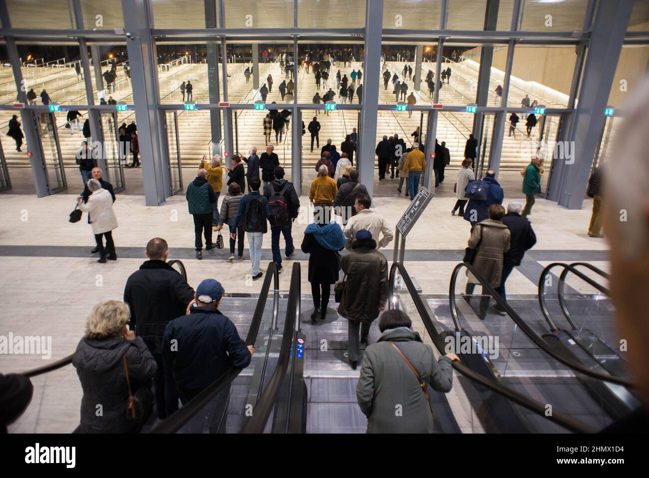 Rome, Italy 26/11/2016: Fuksas' Cloud Convention Centre. © Andrea ...