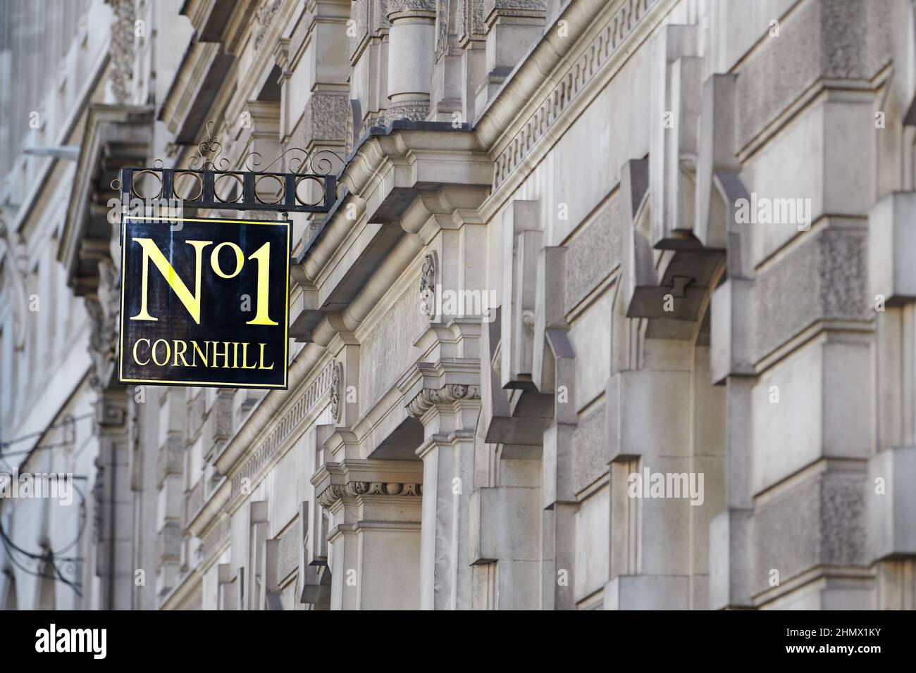 No 1, Cornhill, City of London, England Stock Photo - Alamy