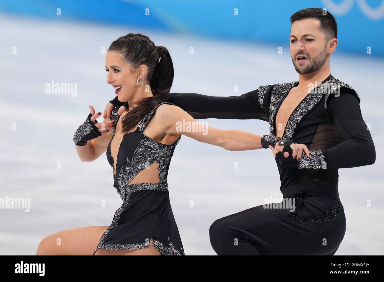 Beijing, China. 12th Feb, 2022. Lilah Fear and Lewis Gibson of Great ...
