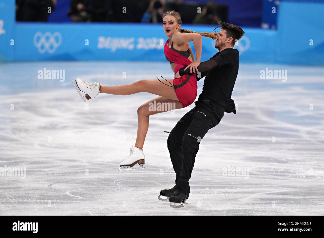 Beijing, China. 12th Feb, 2022. Alexandra Stepanova and Ivan Bukin of ...