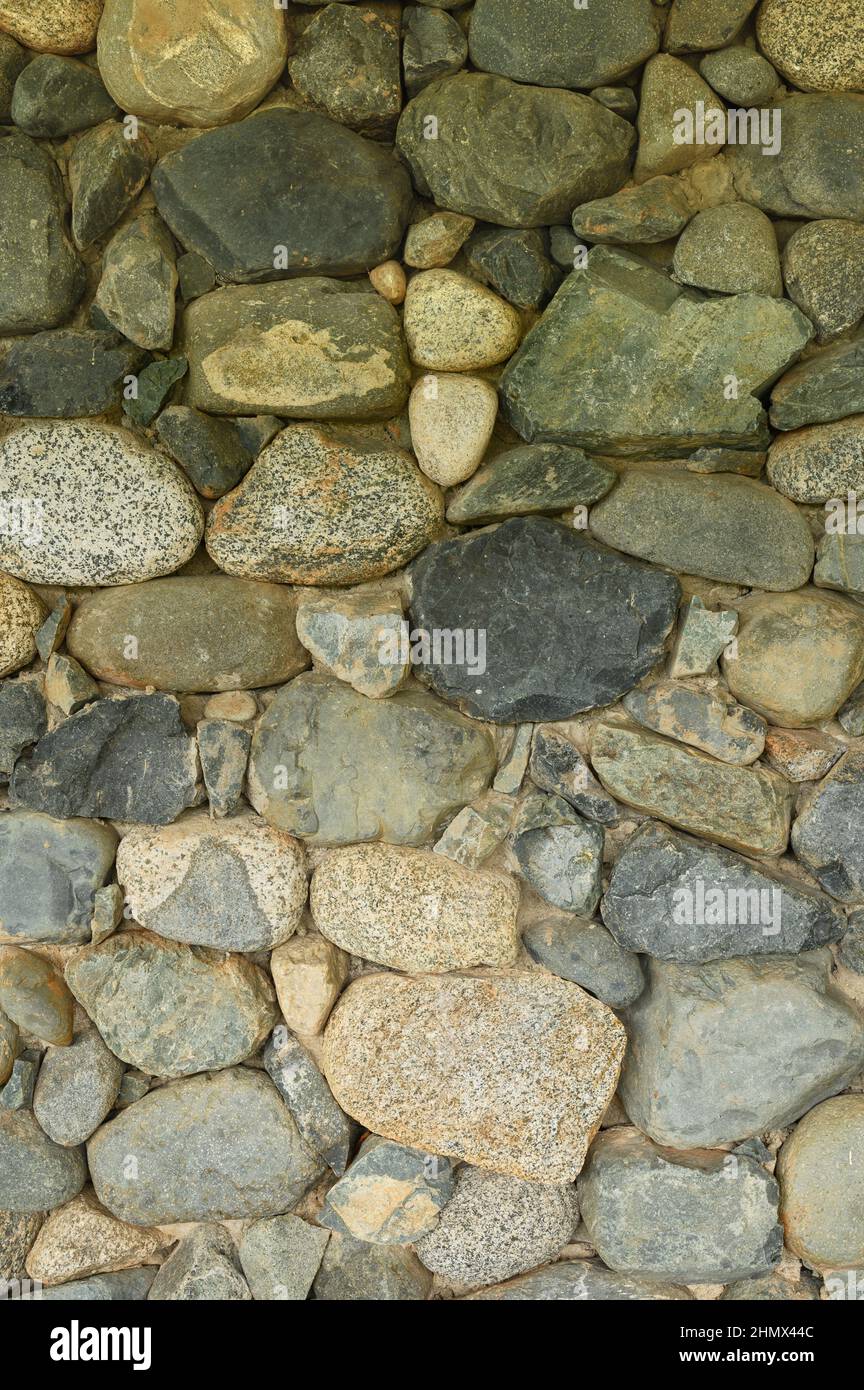 Photo of variously sized and variably colored stones is perfect both ...