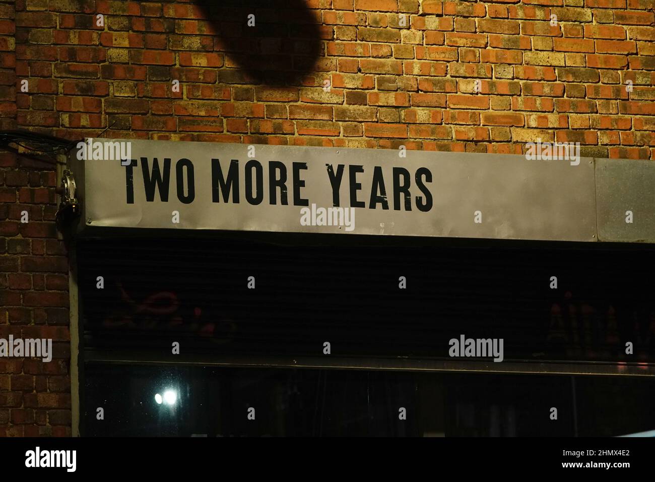 The Two More Years bar and restaurant studios at Fish Island, Hackney ...