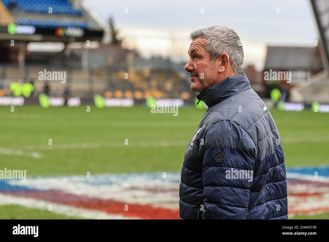 Daryl Powell Head Coach of Warrington Wolves Stock Photo - Alamy