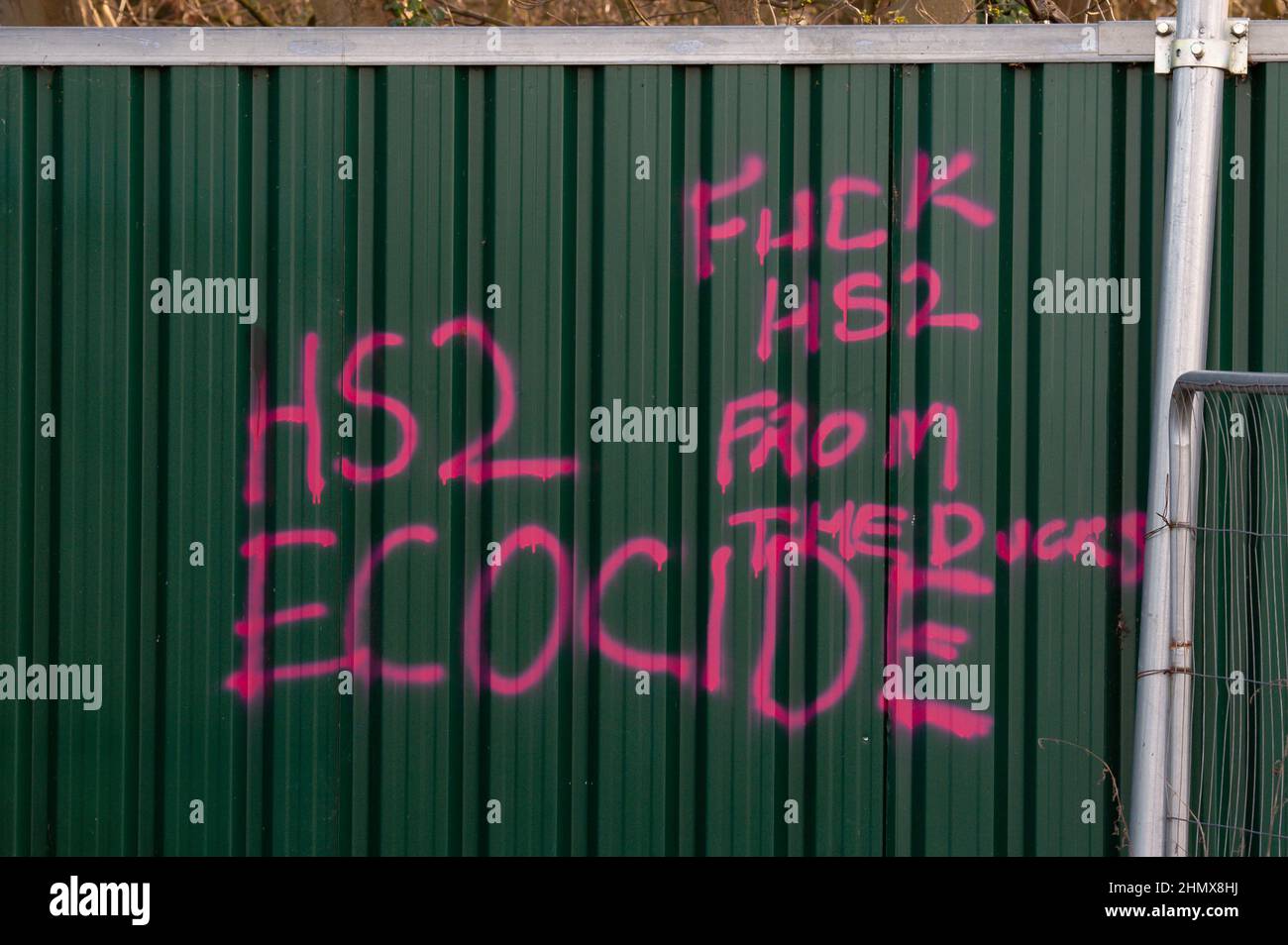 Hs2 environmental impact hi-res stock photography and images - Alamy