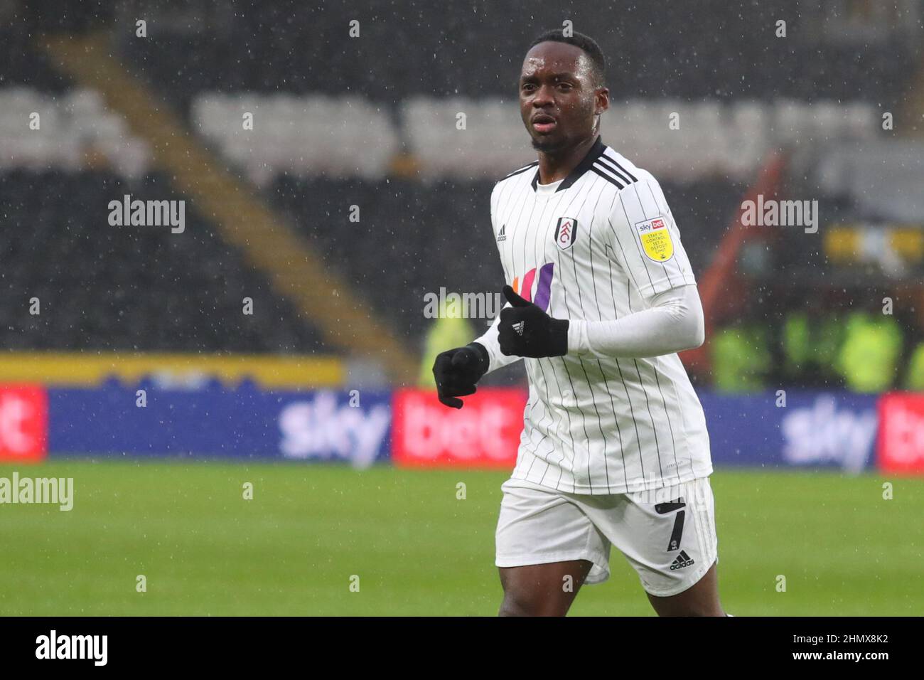 Neeskens Kebano #7 of Fulham during the game Stock Photo - Alamy