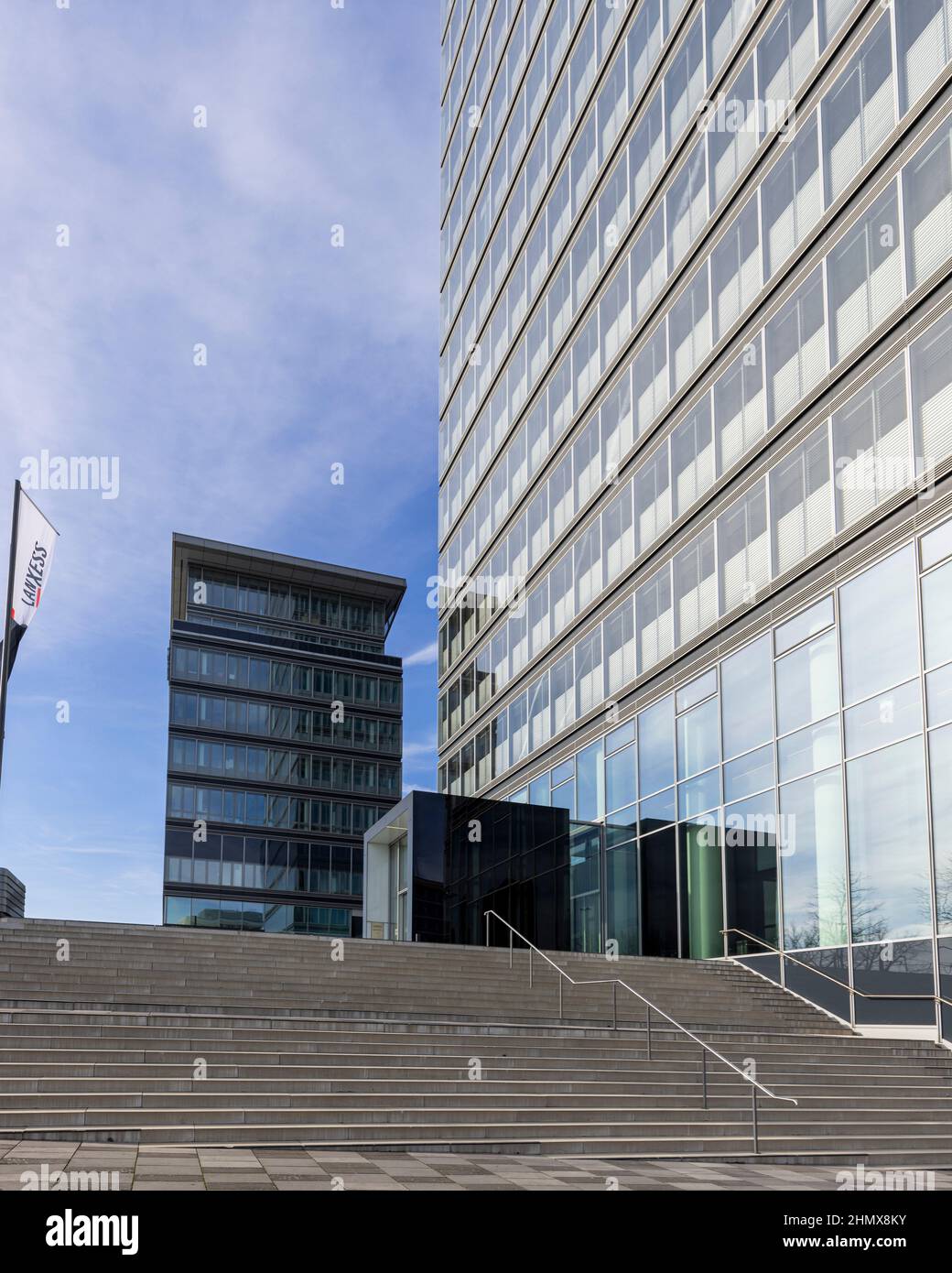 LanXess headquarters in Cologne on a bright winter day Stock Photo - Alamy