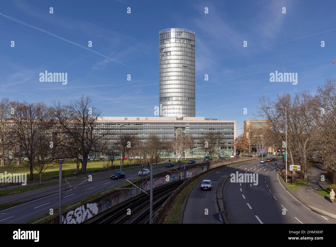 Cologne triangle tower hi-res stock photography and images - Alamy