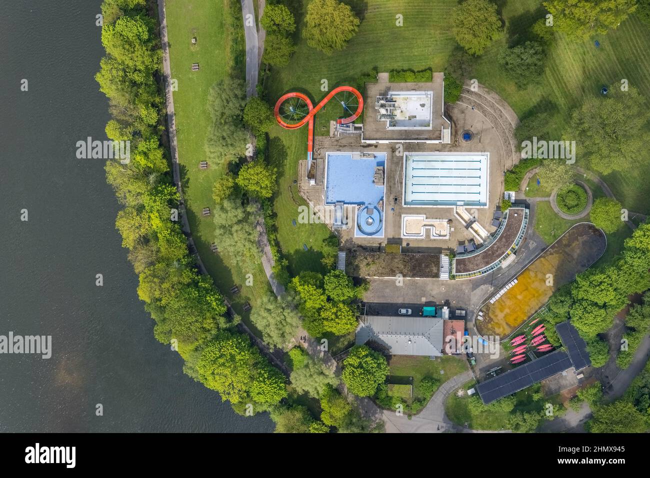 Freibad luftaufnahme hi-res stock photography and images - Alamy