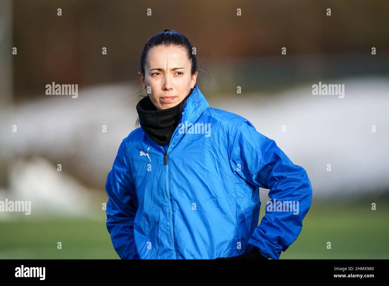 February 12th, 2022, St. Gallen, Gruendermoos, AXA Women's Super League ...