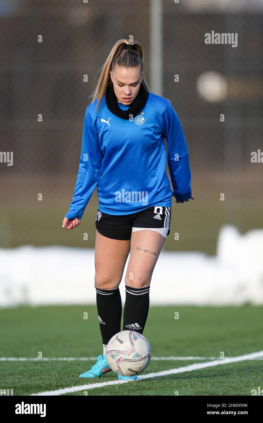 February 12th, 2022, St. Gallen, Gruendermoos, AXA Women's Super League ...
