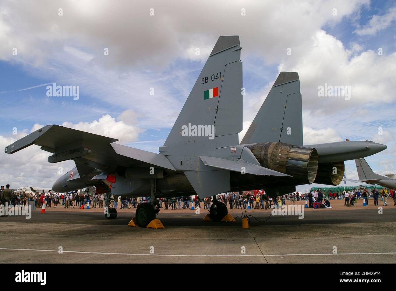 Indian Air Force Sukhoi Su-30MKI fighter jet plane, air superiority ...