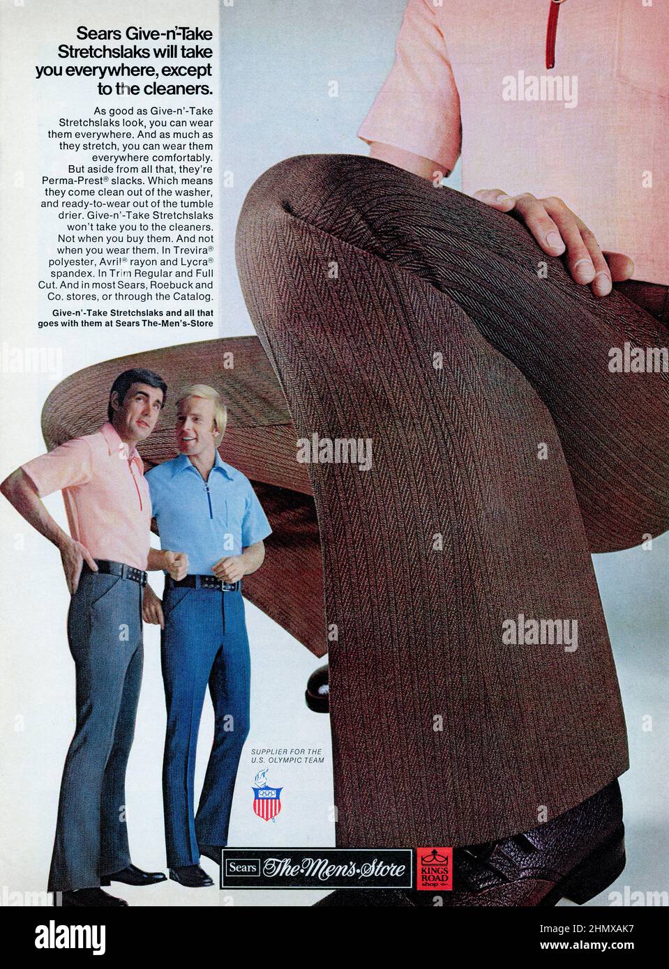 Vintage advert from the 5 June 1972 "Sports Illustrated" magazine, USA ...