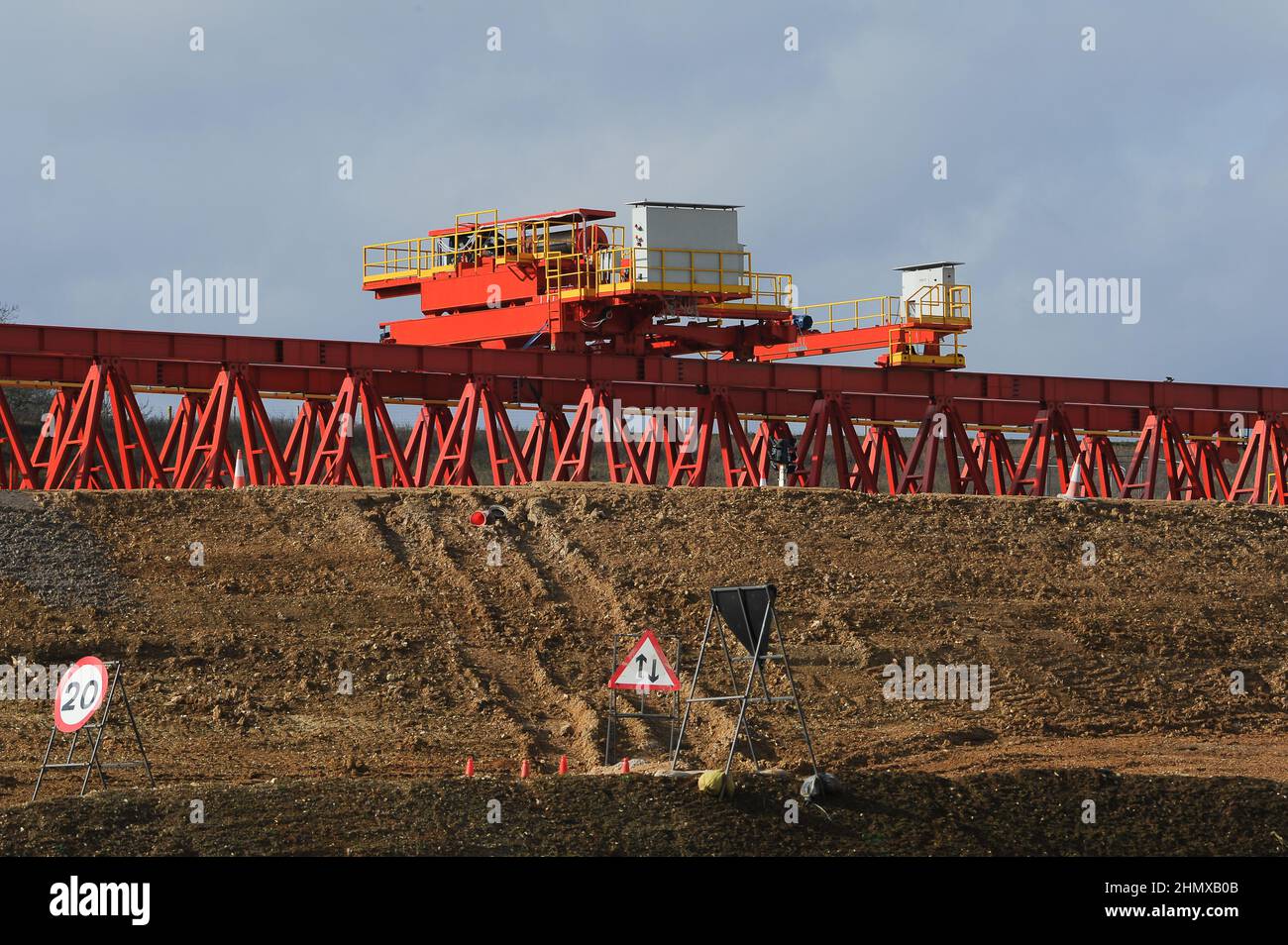 Hs2 construction pictures hi-res stock photography and images - Alamy