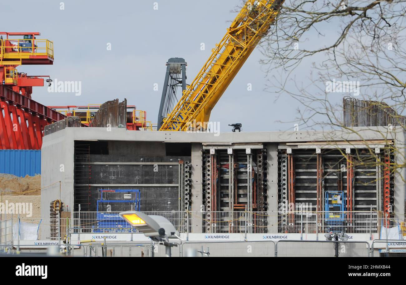 Hs2 construction pictures hi-res stock photography and images - Alamy