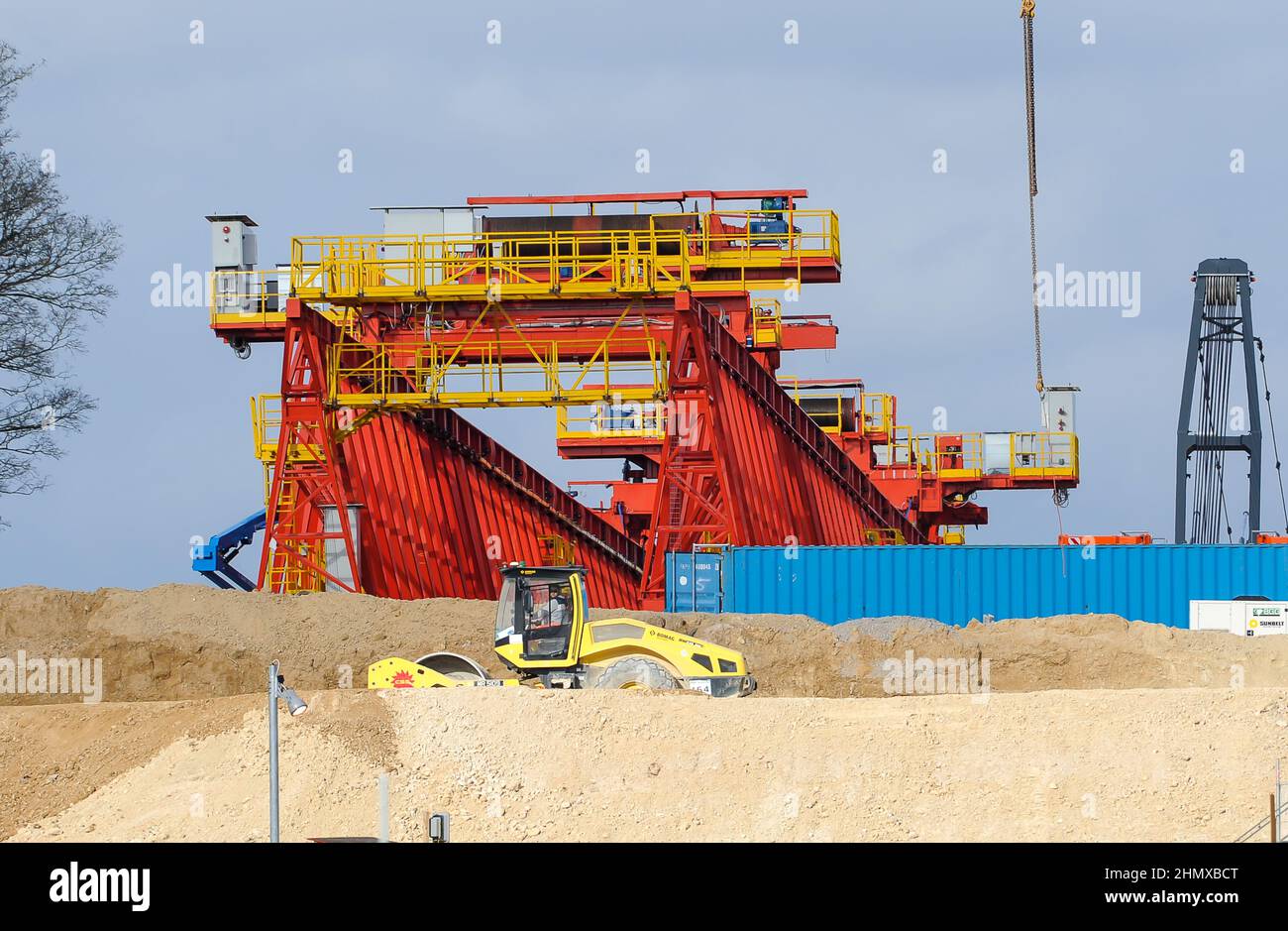 Hs2 construction pictures hi-res stock photography and images - Alamy