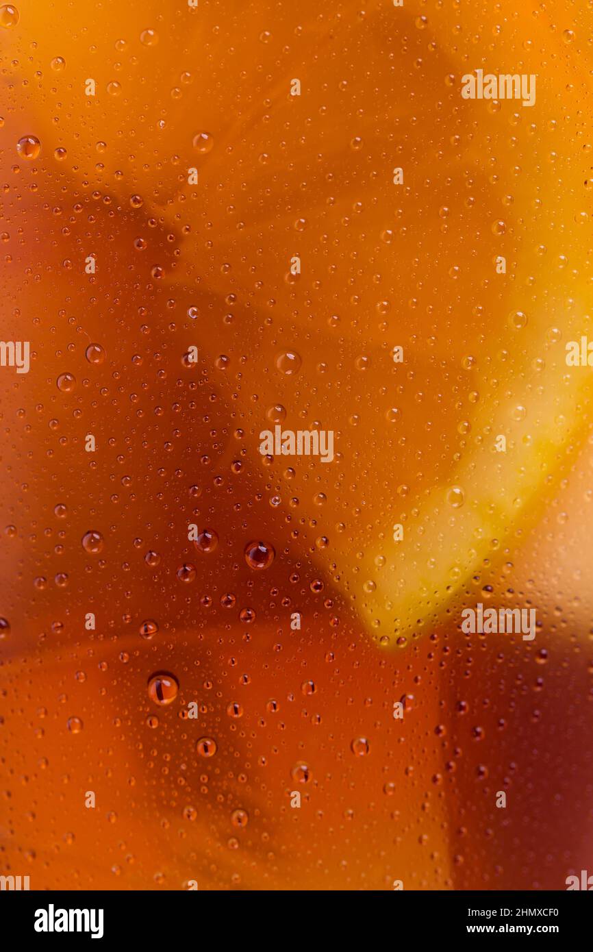cold coke with dew drops and ice cubes Stock Photo - Alamy