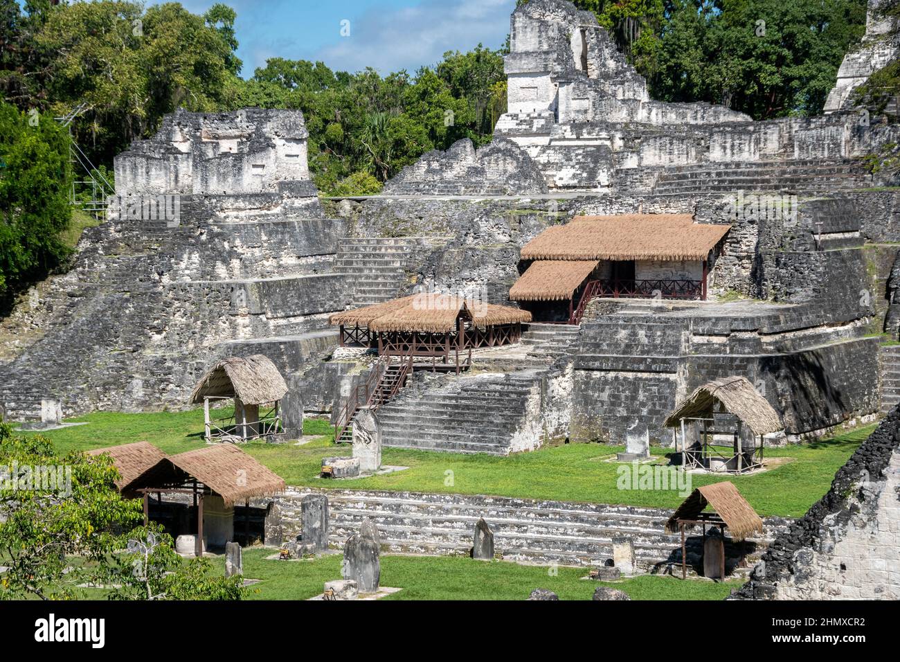 Mayan ruins Tikal Guatemala Stock Photo - Alamy