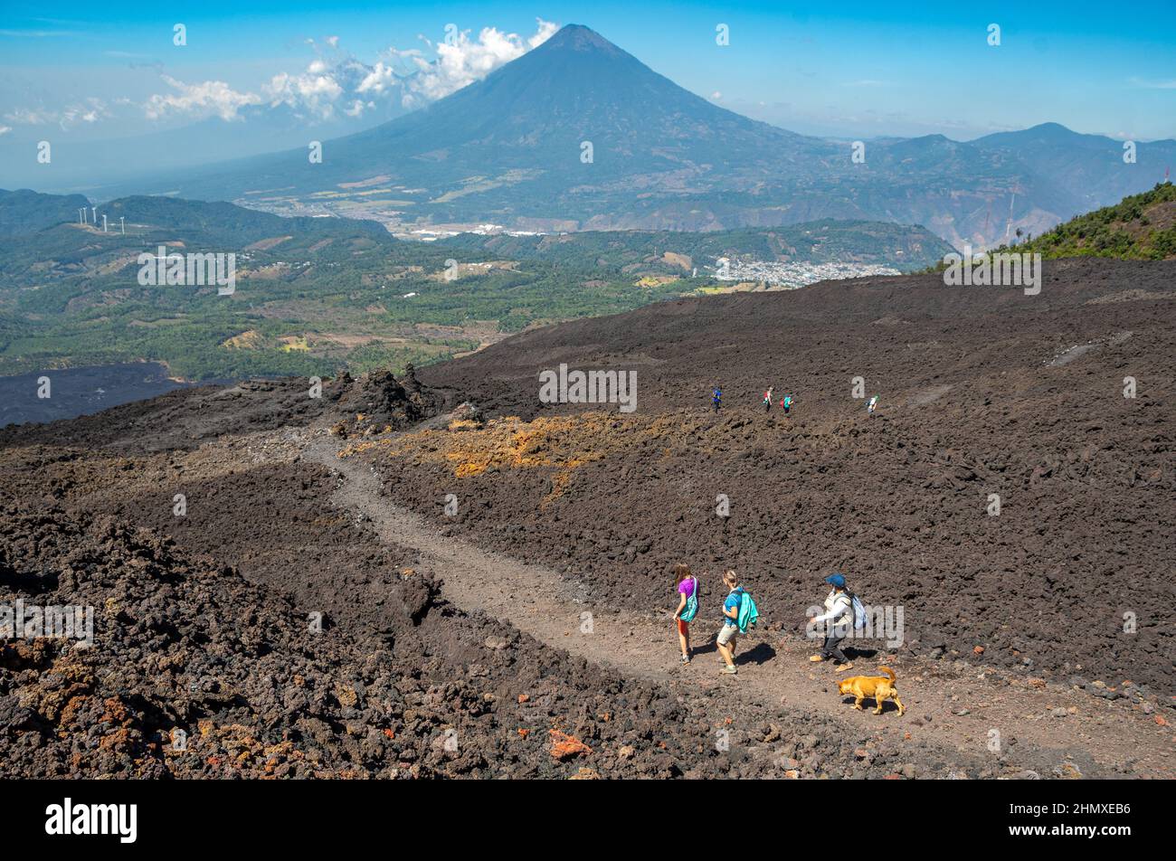 Volcano pacaya hike hi-res stock photography and images - Alamy