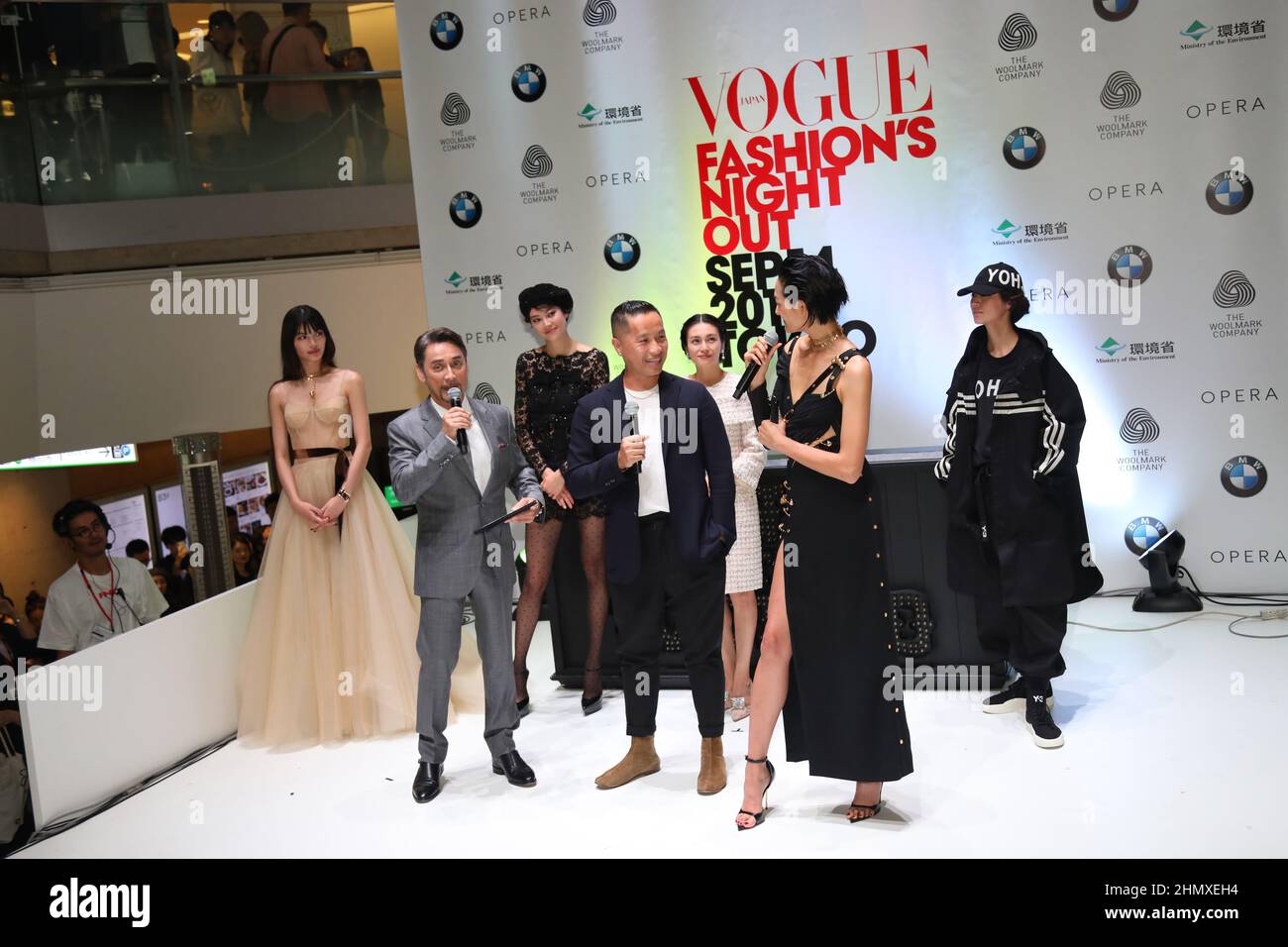 Tokyo, Japan. 14th Sep, 2019. On the stage : Rina Fukushi, Chris ...