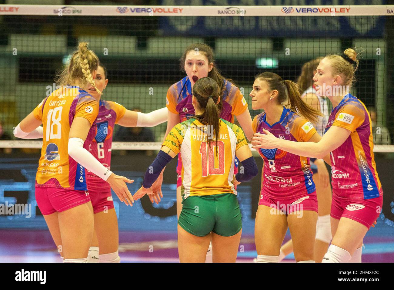 Arena di Monza, Monza (MB), Italy, February 12, 2022, Exultation of ...