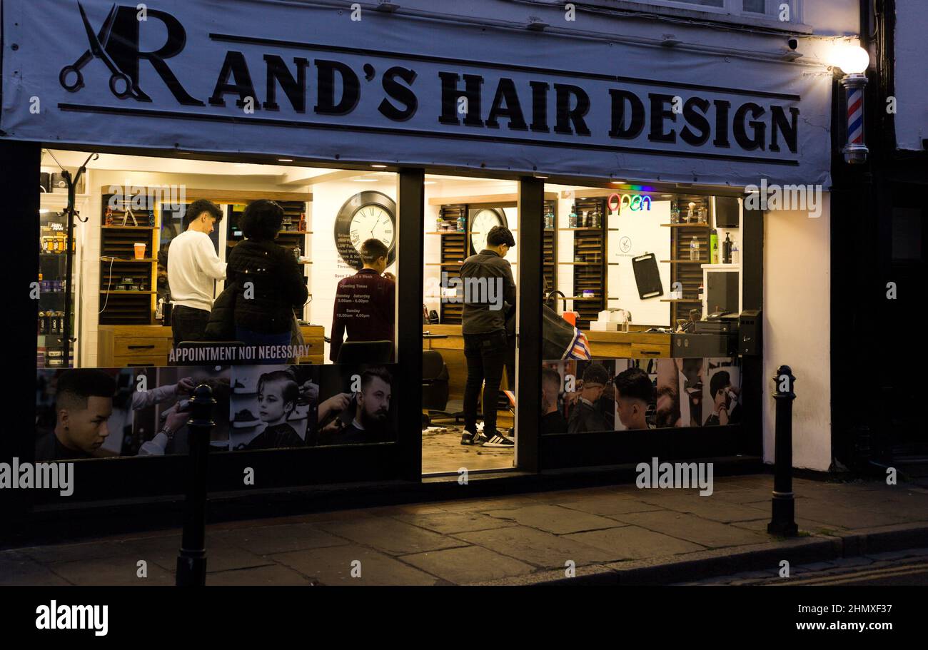 Burgate Street Barber Shop, 'Rands Hair Design ', Canterbury, Kent ...
