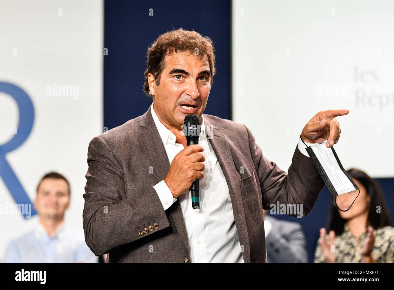 Christian Jacob, president of the French right-wing party Les ...