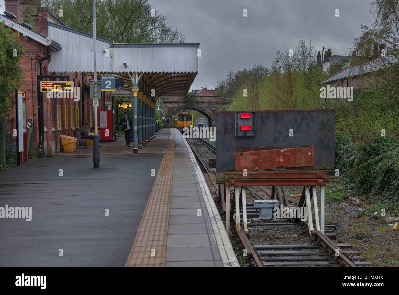 Buffer stops hi-res stock photography and images - Alamy