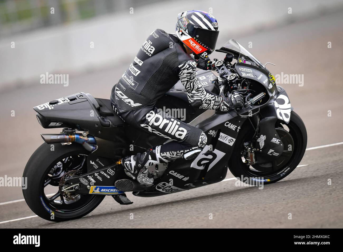 Official MotoGP tests at the Pertamina Mandalika International Street ...