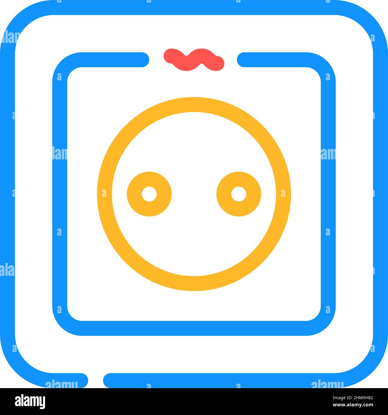 ac power color icon vector illustration Stock Vector Image & Art - Alamy