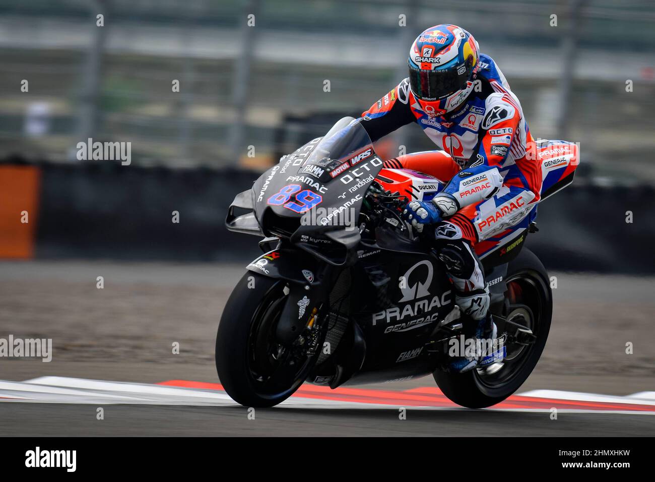 Official MotoGP tests at the Pertamina Mandalika International Street ...