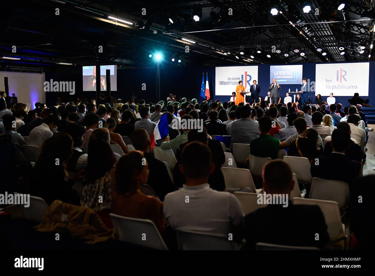 General view with the audience, where Gerard Larcher, President of the ...
