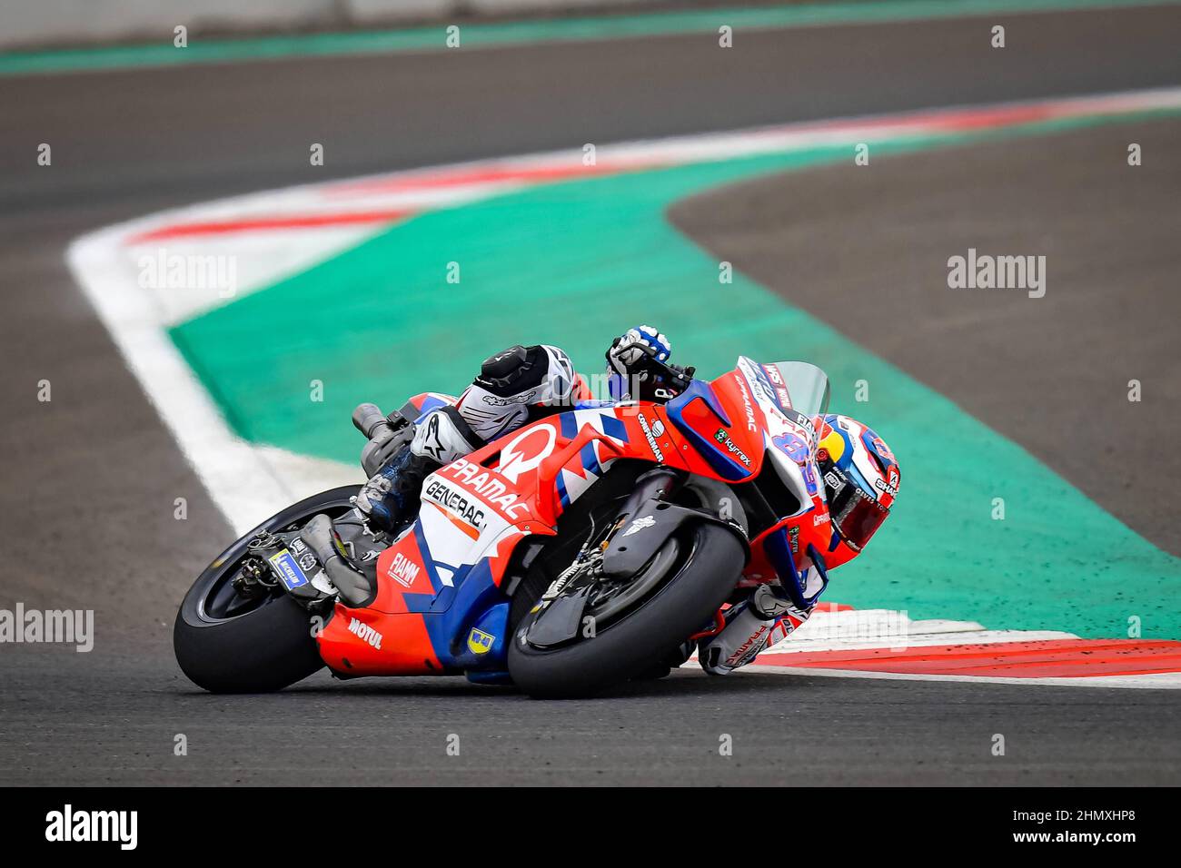 Official MotoGP tests at the Pertamina Mandalika International Street ...