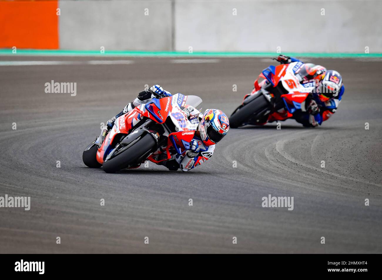 Official MotoGP tests at the Pertamina Mandalika International Street ...