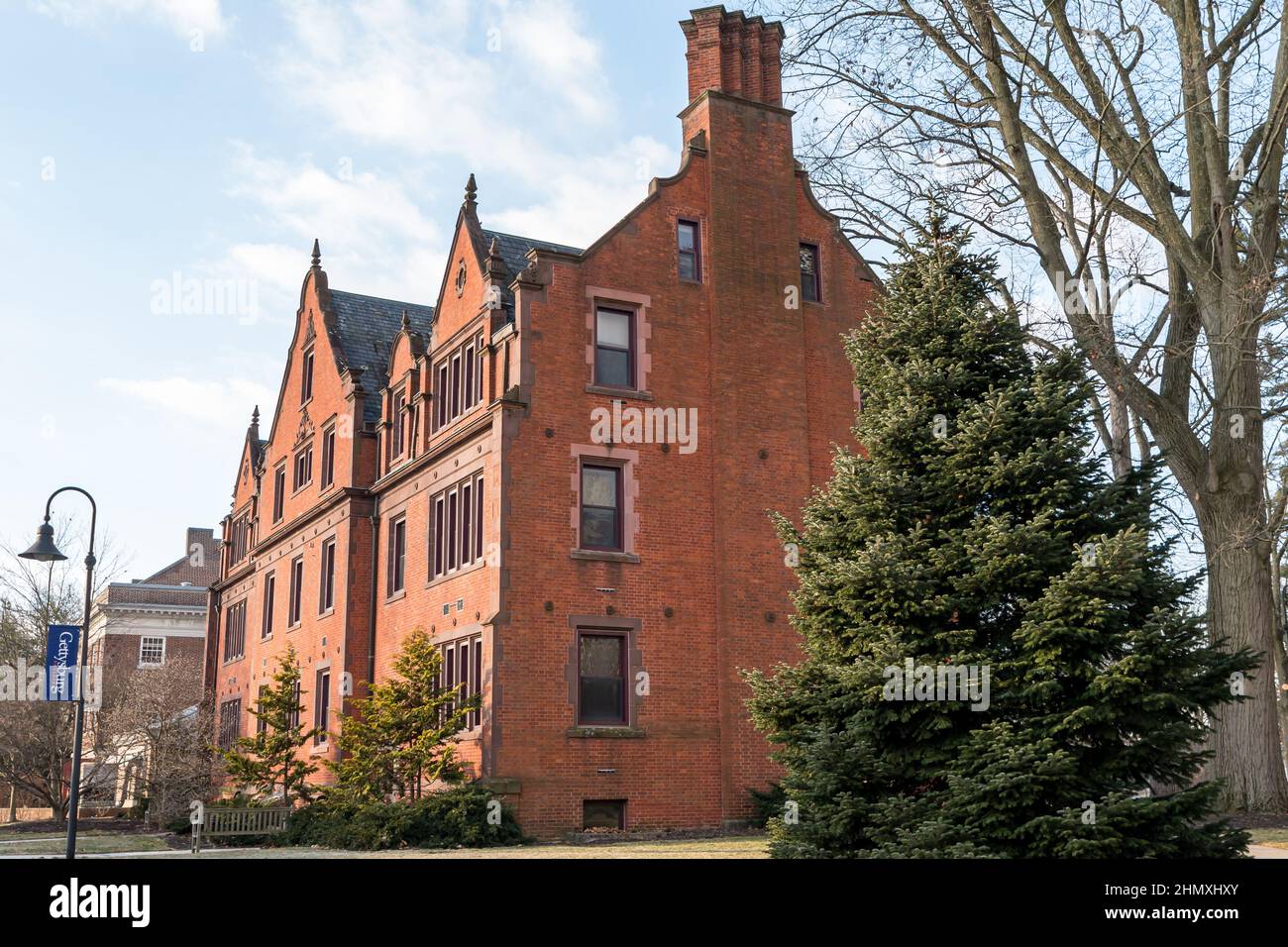 McKnight Hall, a building on the campus of Gettysburg College in ...