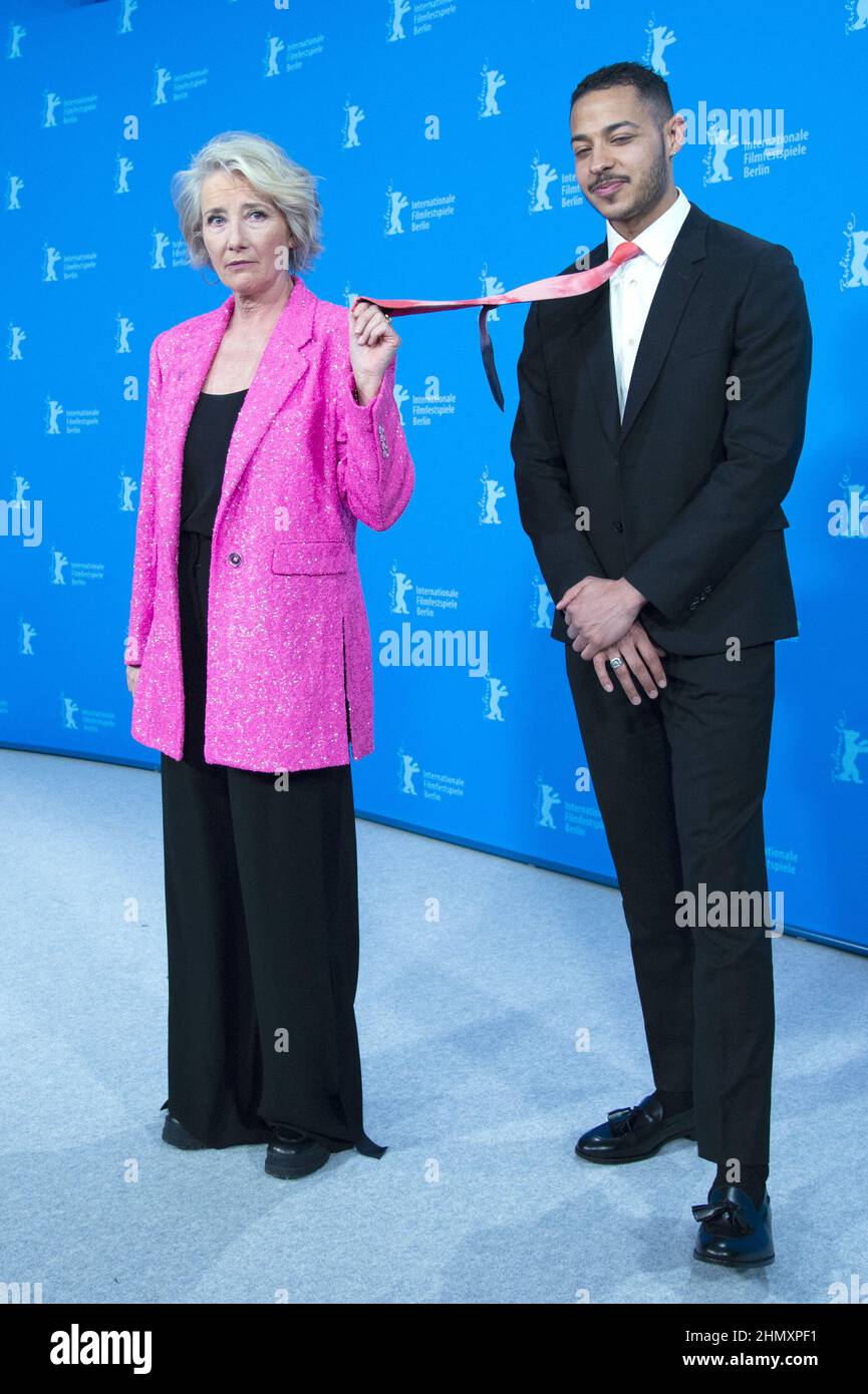 Berlin, Germany. 12th Feb, 2022. Emma Thompson and Daryl McCormack ...
