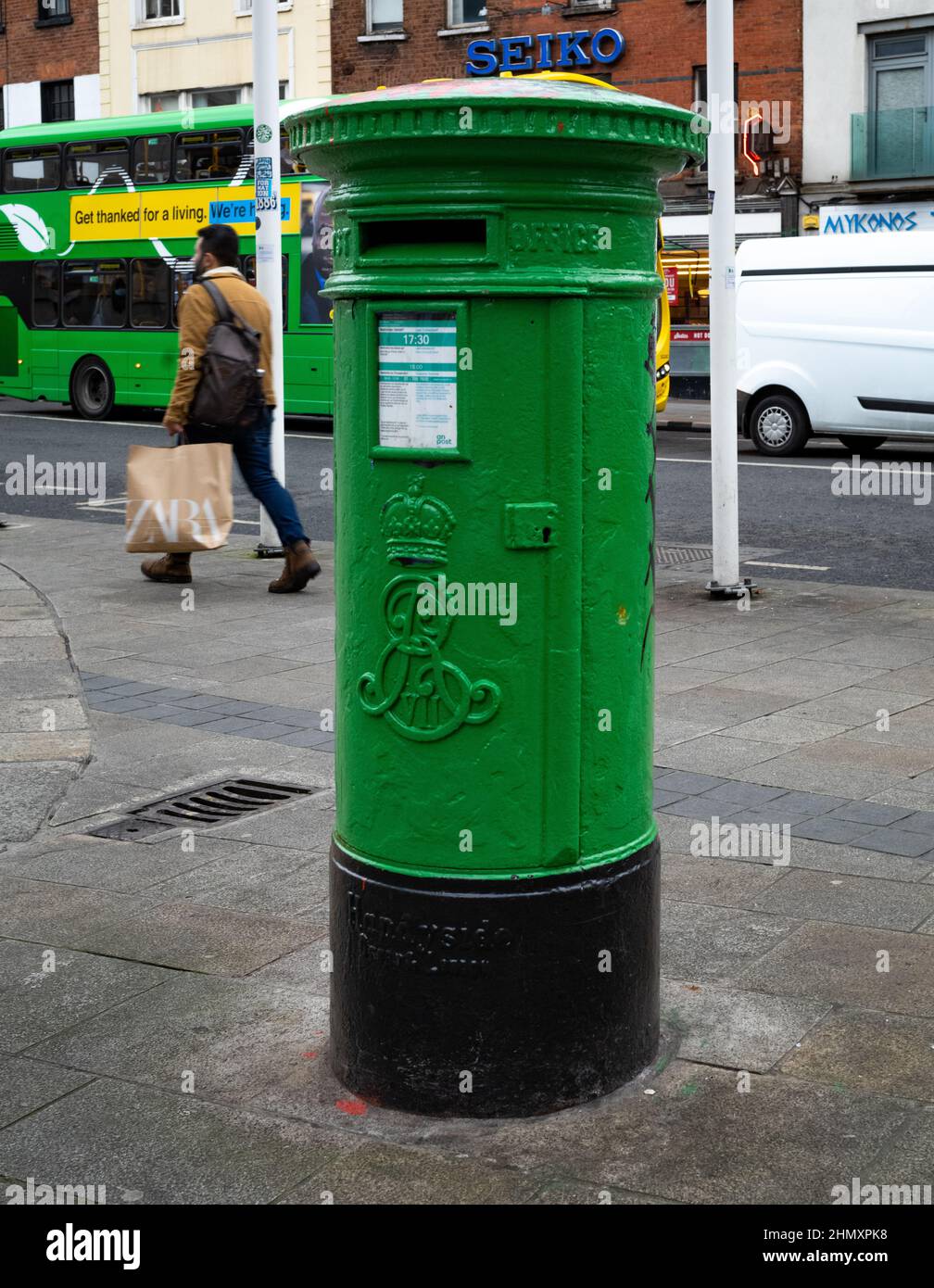 White bus road ireland hi-res stock photography and images - Alamy