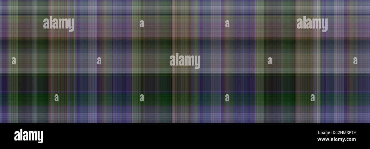 Classic winter tartan plaid seamless edging border. Modern gingham ...