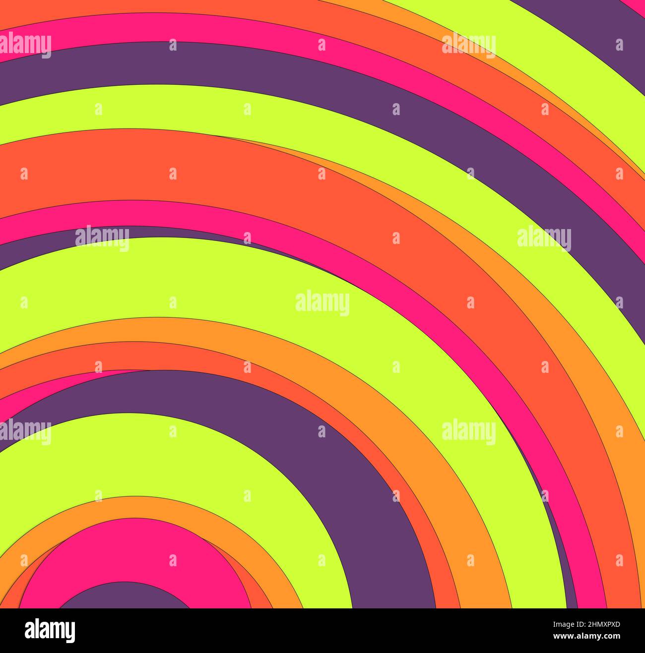 Illustration of colorful rings for wallpapers and backgrounds Stock ...