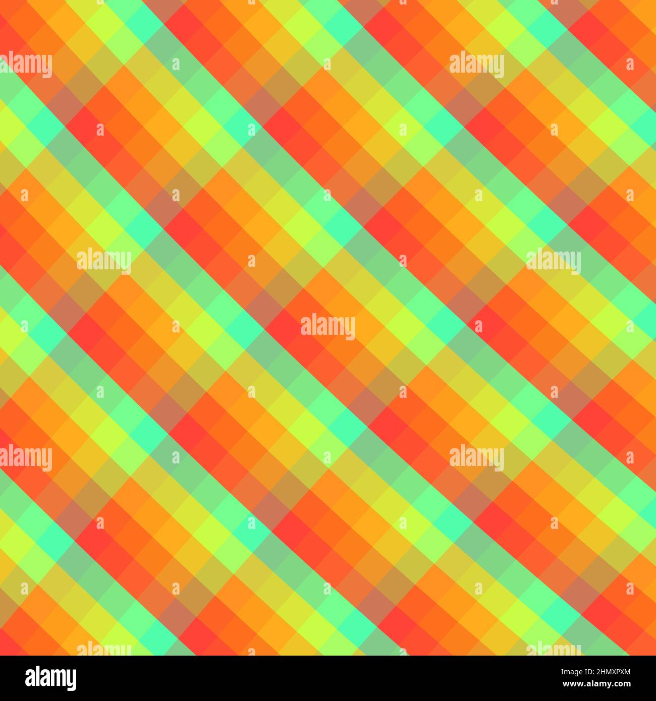 Illustration of checks pattern in bright colors for wallpaper Stock ...