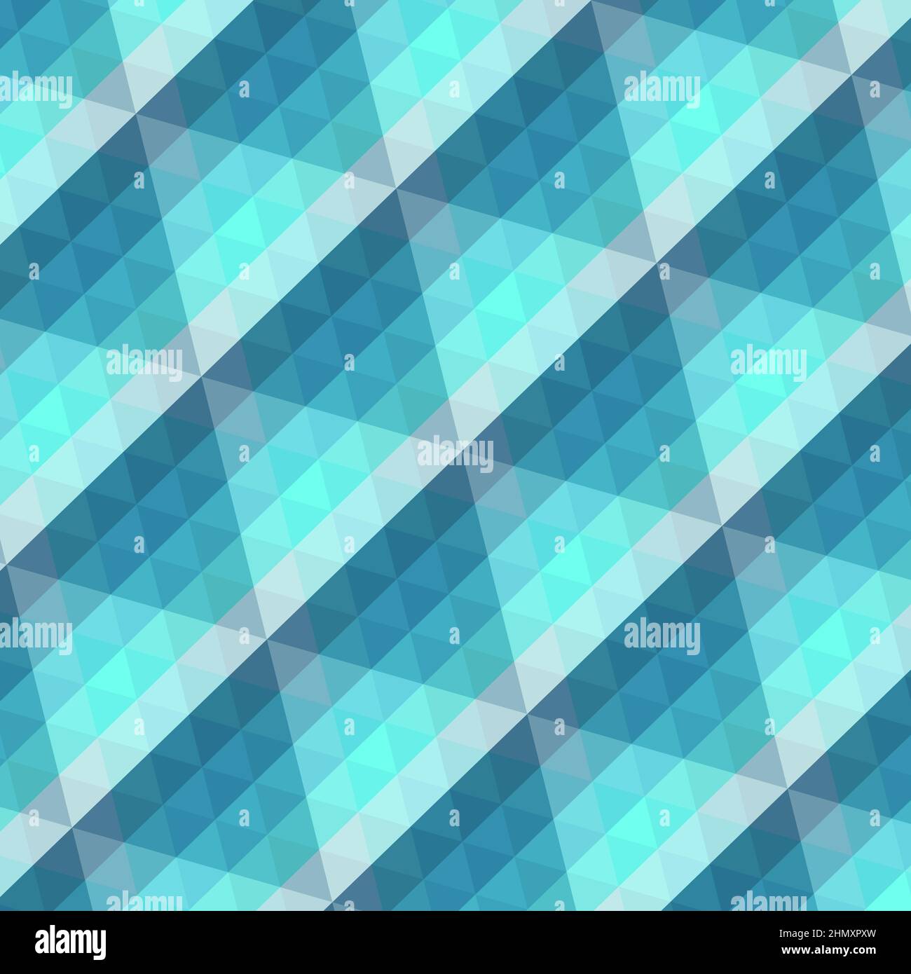 Illustration of triangle striped pattern in the shades of blue for ...
