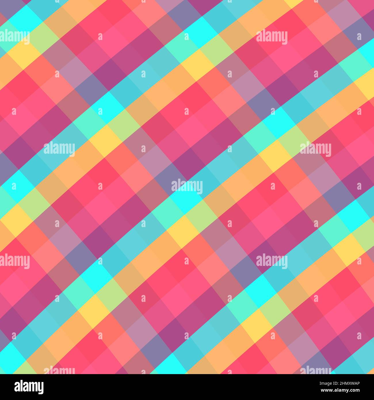Square checks pattern in bright colors for wallpapers and backgrounds ...