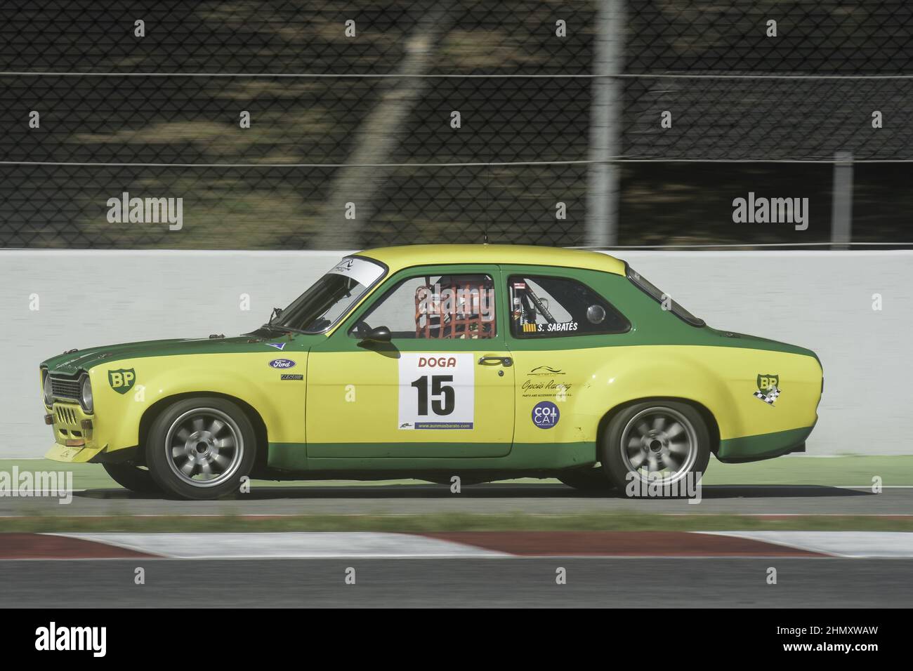 Photo of a classic and fast rally car, Ford Escort RS2000 model Stock ...